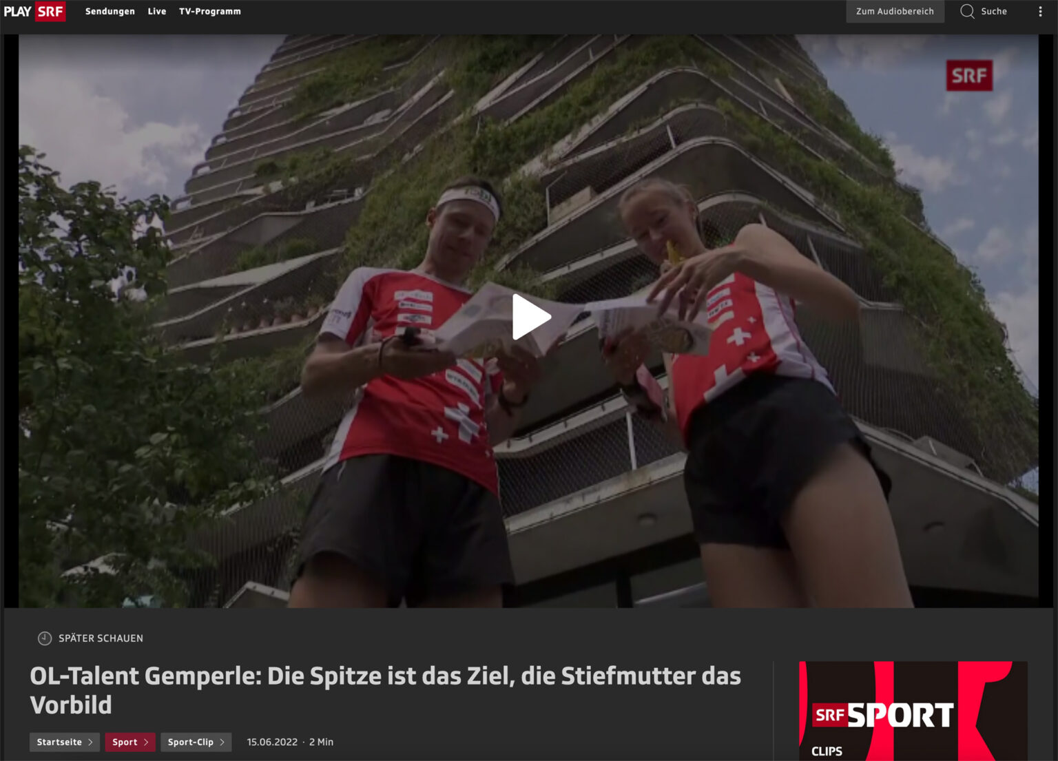 OL-Talent Gemperle: Die Spitze ist das Ziel, die Stiefmutter das ...